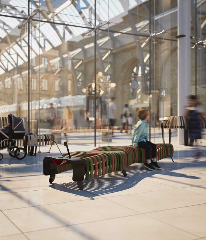 Designing transport hubs - Green Furniture Concept