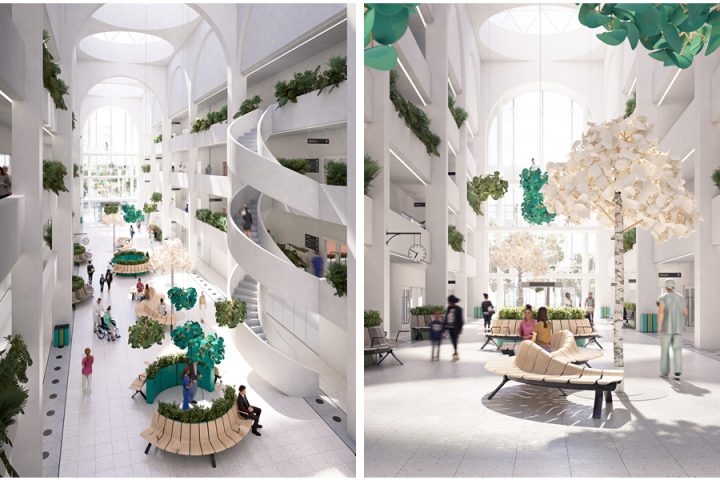 Wellbeing through placemaking hospital design - Green Furniture Concept