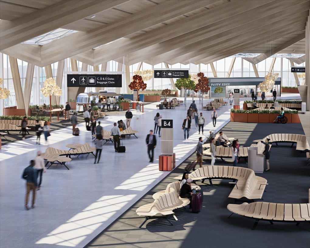 Designing airports - Green Furniture Concept