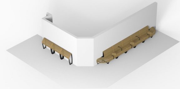 University of Michigan, Modern Languages Building - Green Furniture Concept