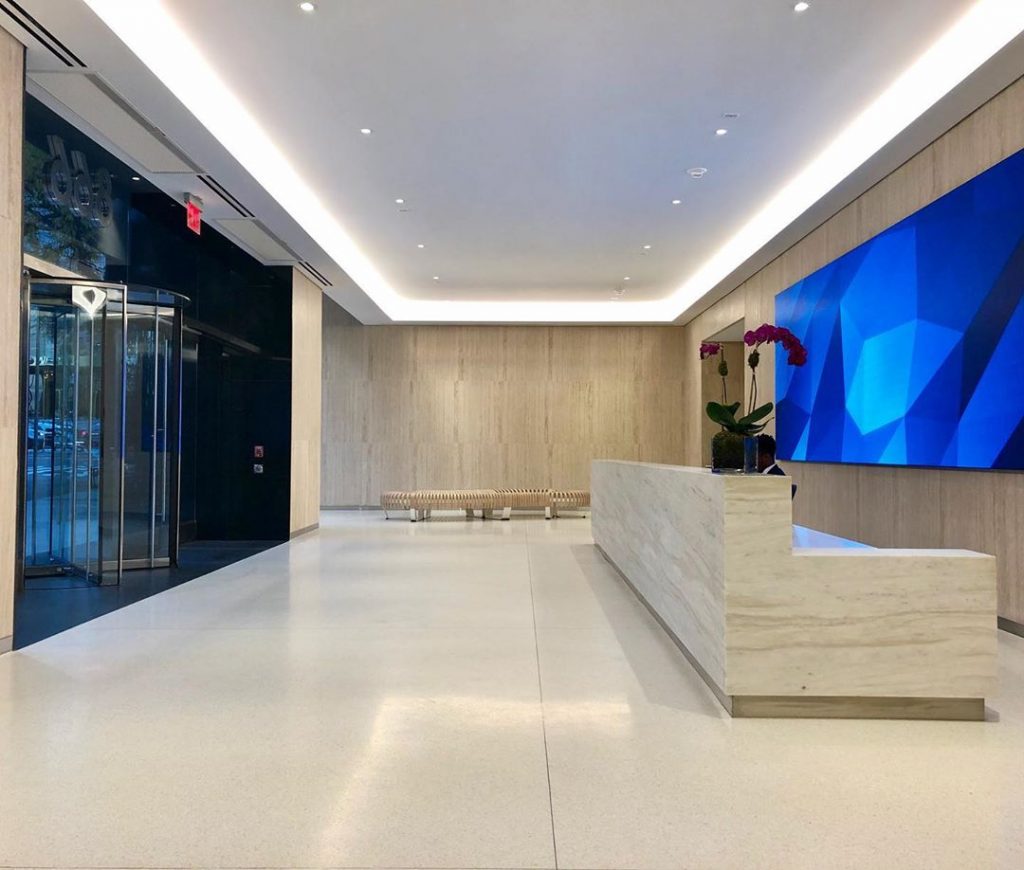 United Nations Plaza Lobby - Green Furniture Concept