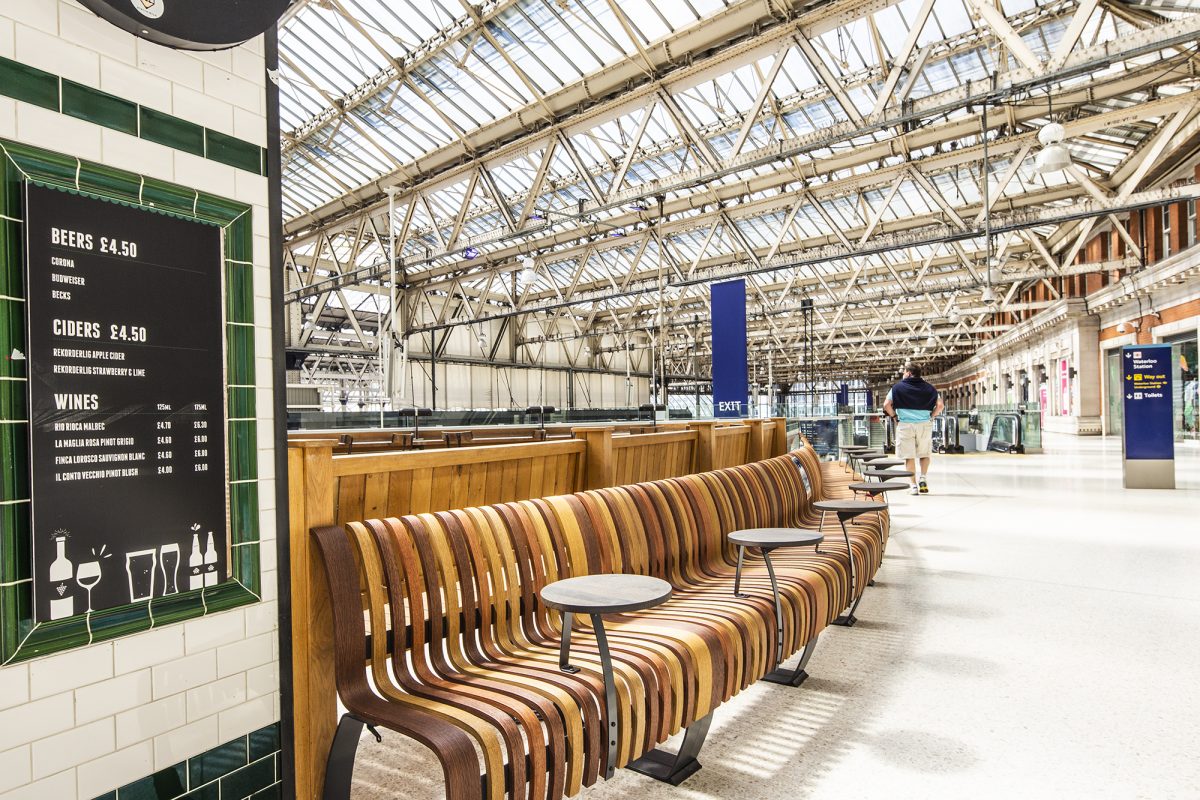 London Waterloo Station - Green Furniture Concept