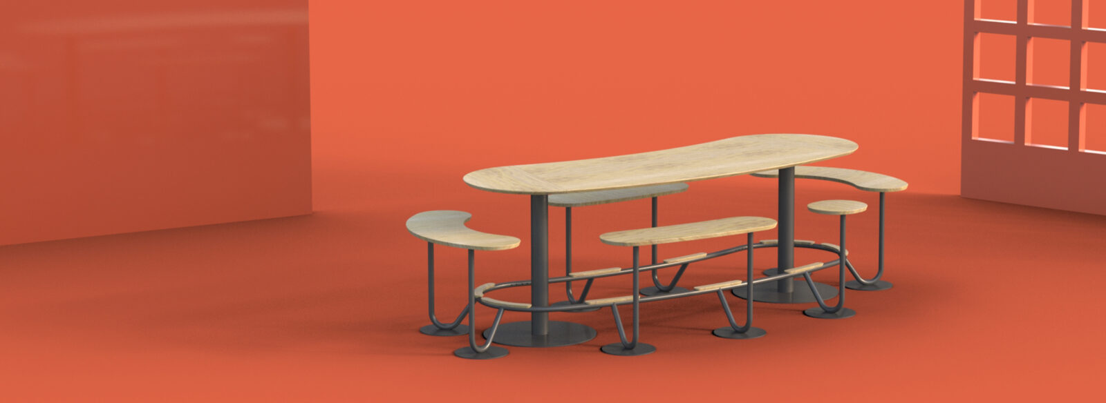 Seamless Bar Seater - Green Furniture Concept